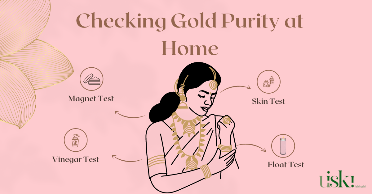 Top Five Methods to Test Gold Purity at Home | Iski Uski – iskiuski.com