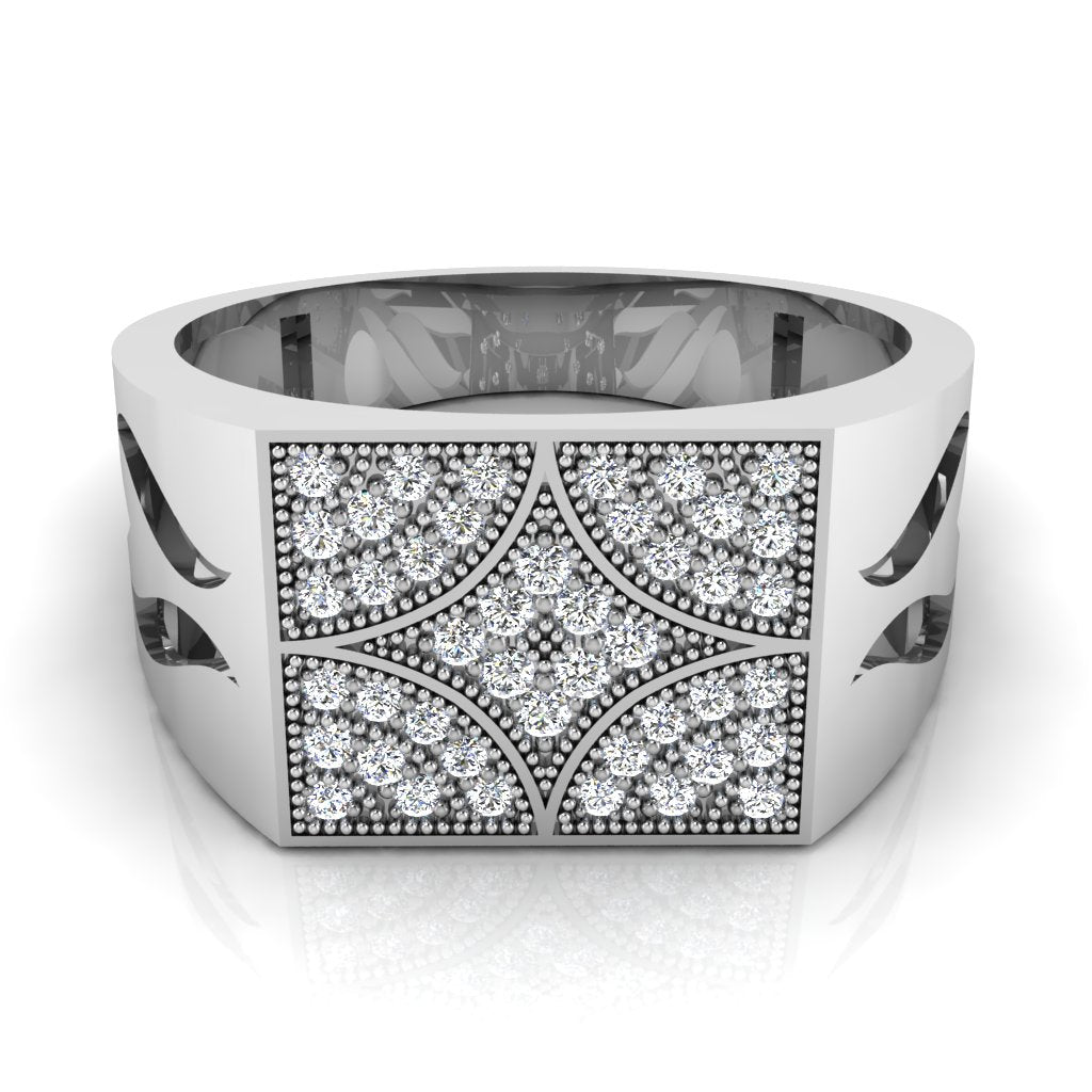 The Tipsy Diamond Men's Ring – iskiuski.com