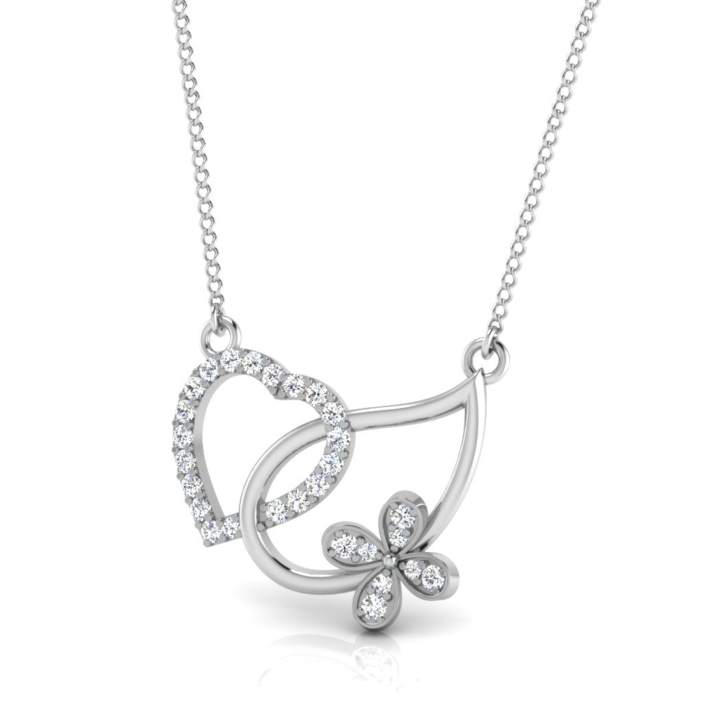 The Lily Hallmark Silver Pendant with Chain – iskiuski.com